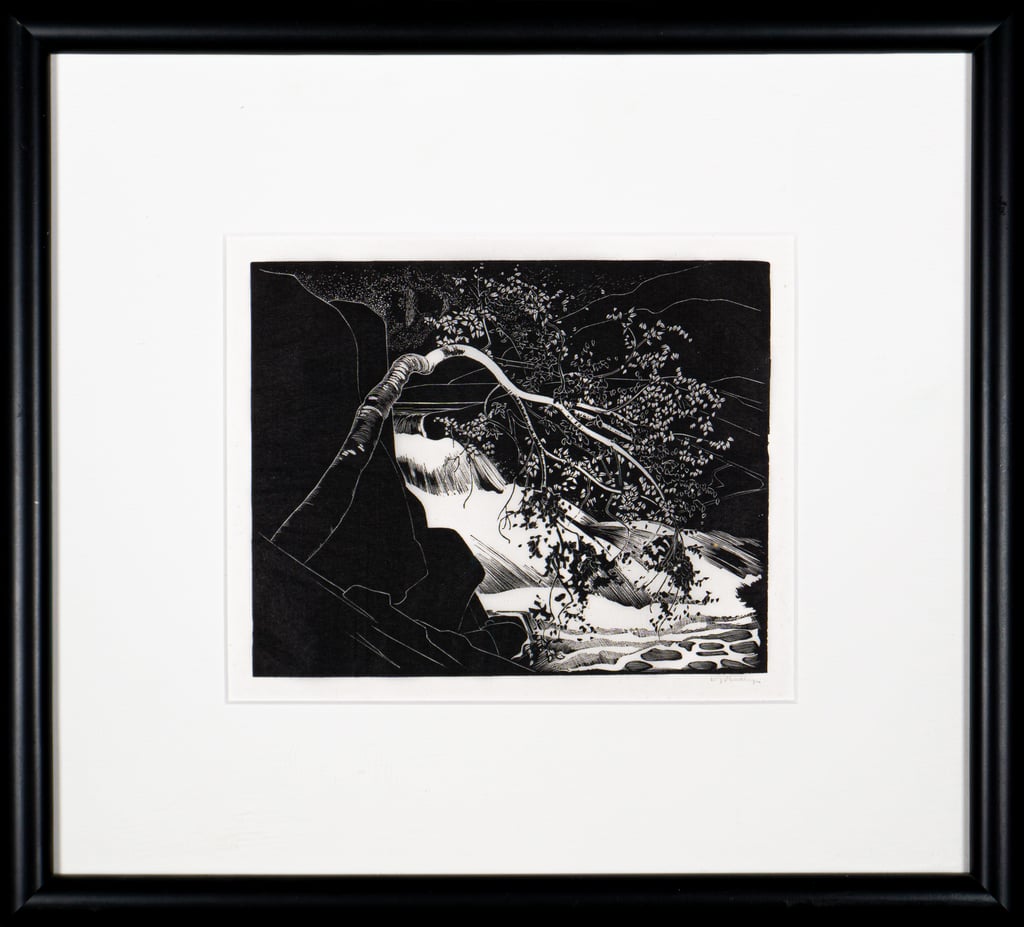 Rushing River, Lake of the Woods by Walter Joseph Phillips | Mayberry ...