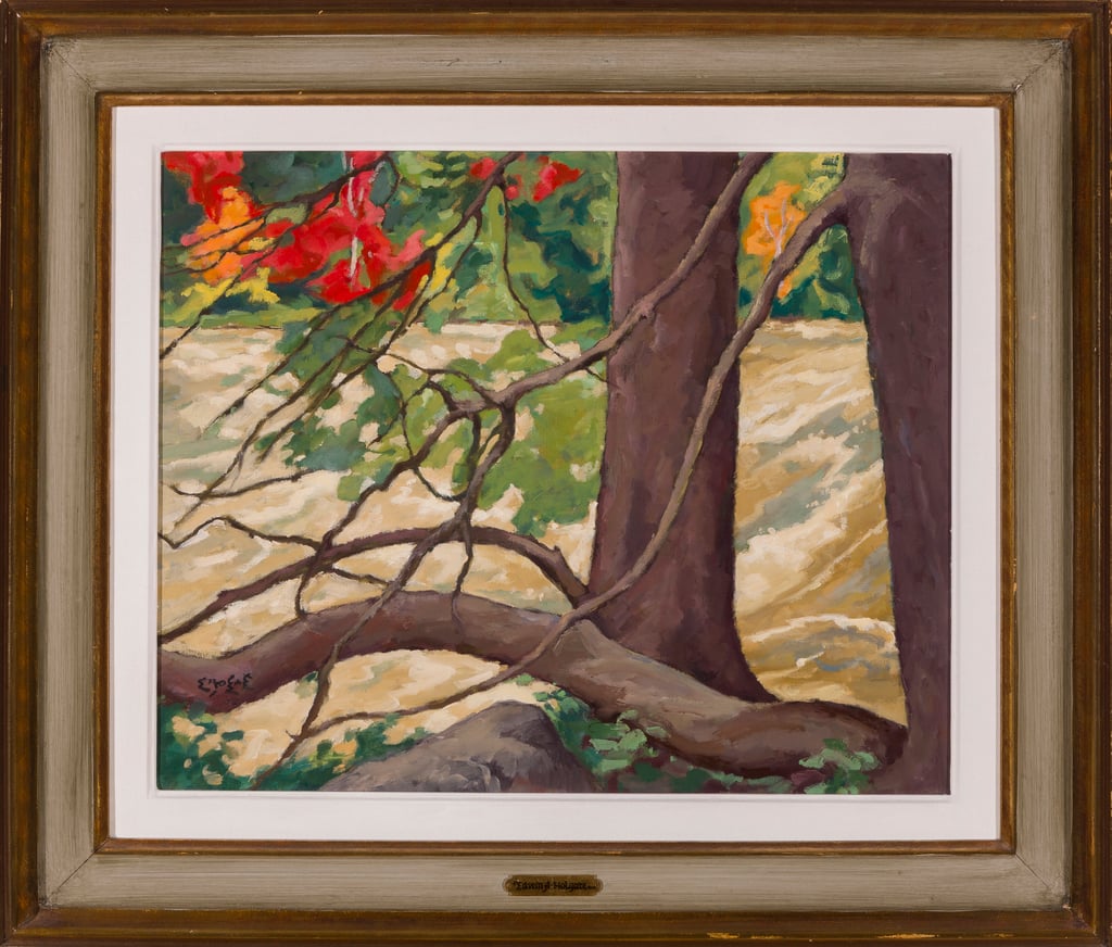 Autumn Leaves by Edwin Holgate | Mayberry Fine Art