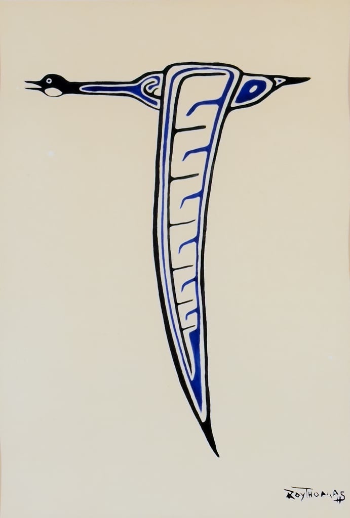 Blue Goose by Roy Thomas | Mayberry Fine Art