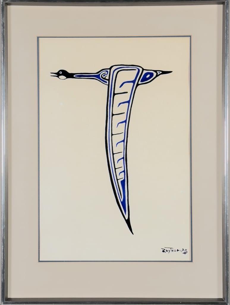 Blue Goose by Roy Thomas | Mayberry Fine Art