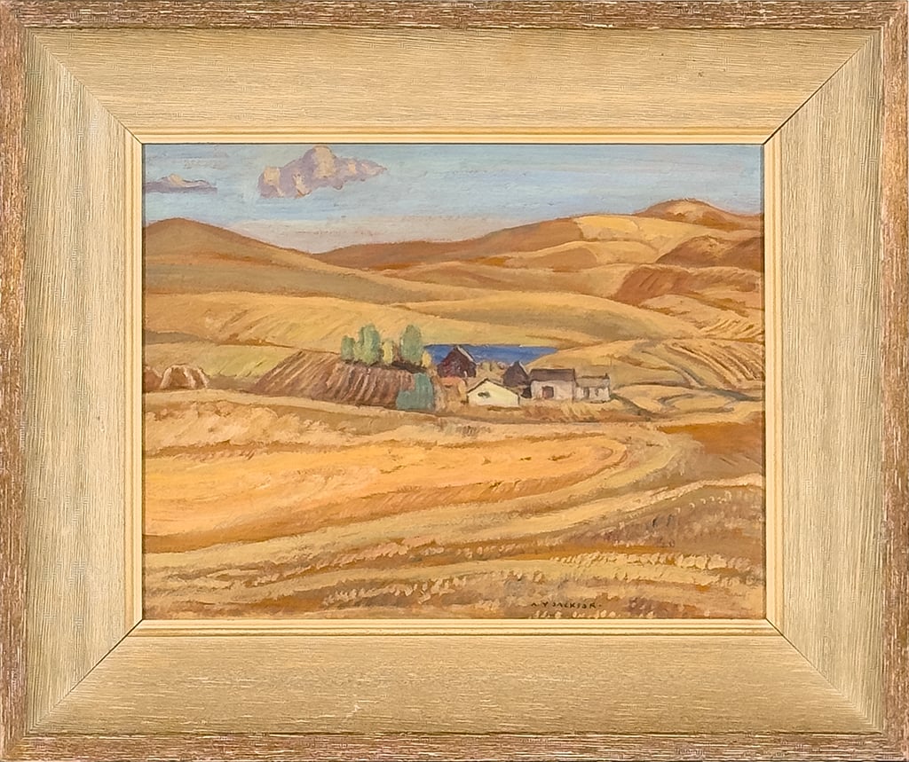 Alberta Farm by Alexander Young Jackson | Mayberry Fine Art