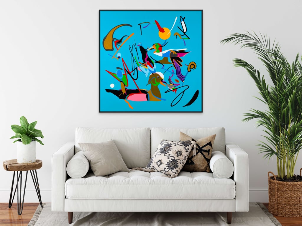 Ingodwewaan (One Couple) by Dee Barsy | Mayberry Fine Art