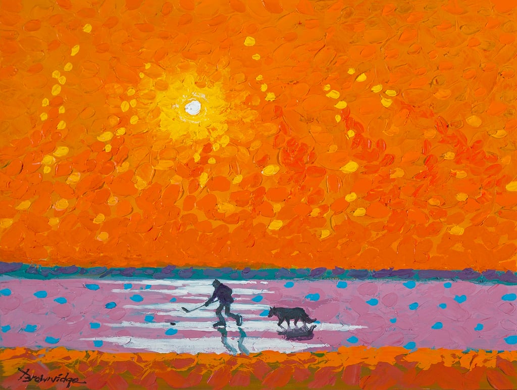 Boy On Fire by Bill Brownridge | Mayberry Fine Art