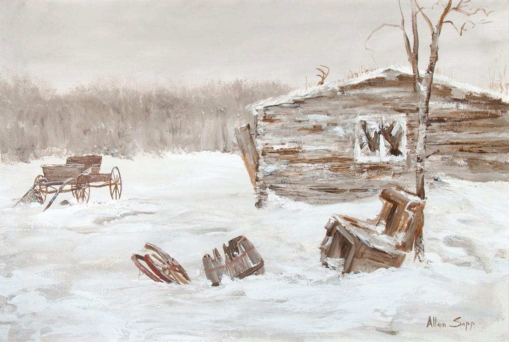 Someone Used to Live Here by Allen Sapp | Mayberry Fine Art