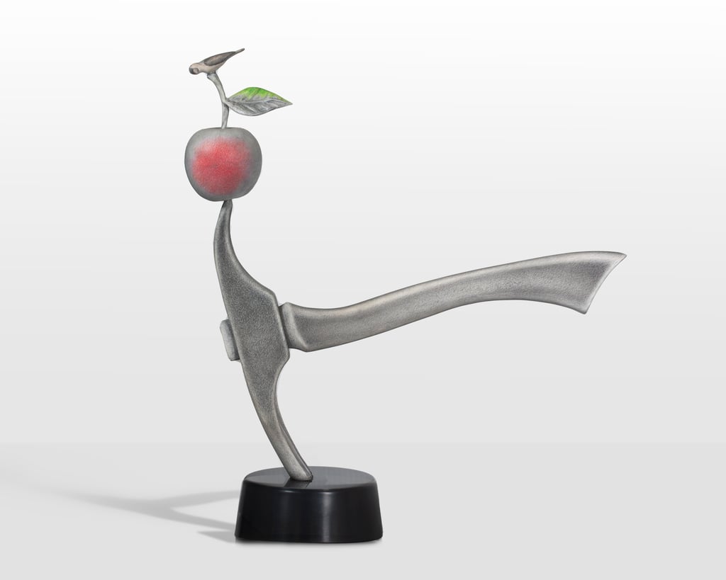 Balance - Pickaxe with Apple and Bird by Don Proch | Mayberry Fine Art