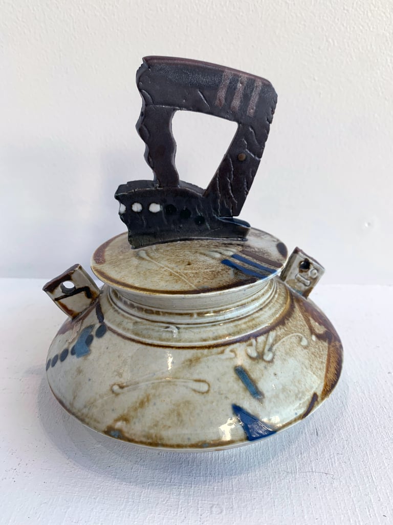 Lidded Vessel by Duane Perkins | Mayberry Fine Art