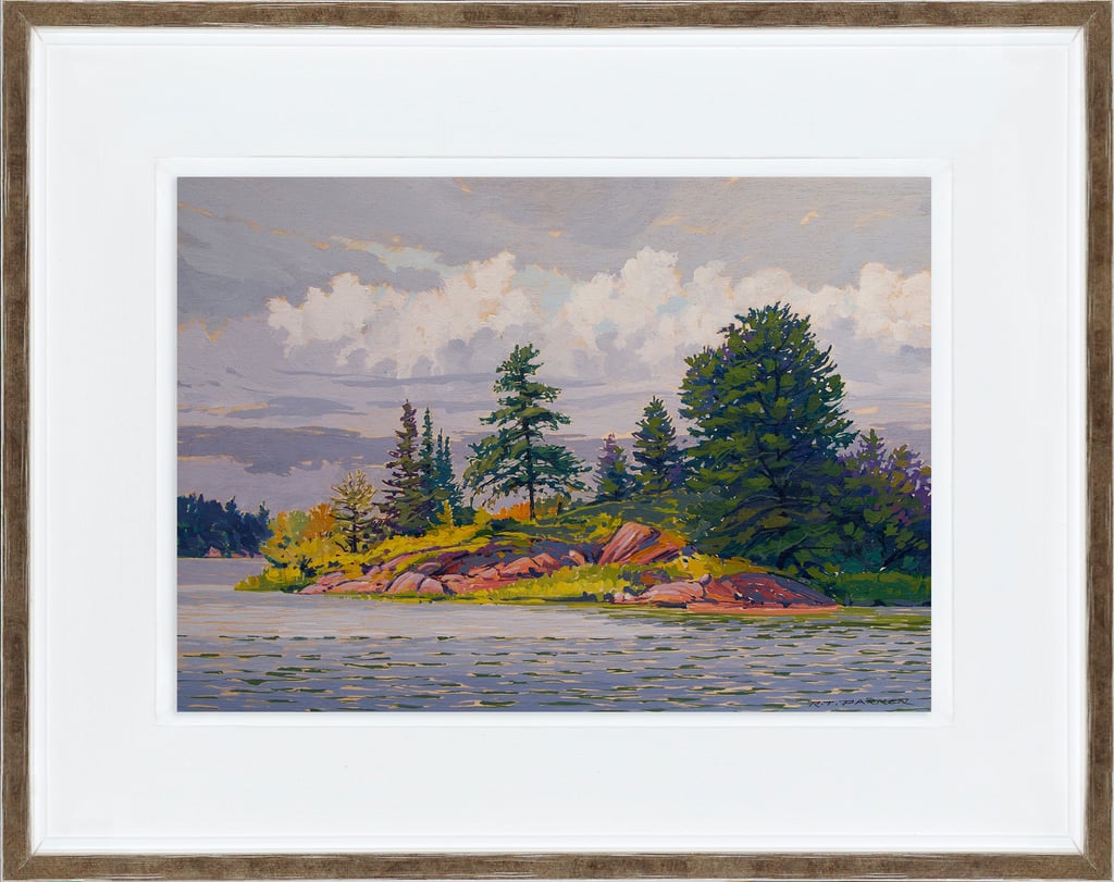 Mid-South Shore of Splitrock Island by Randolph Parker | Mayberry Fine Art