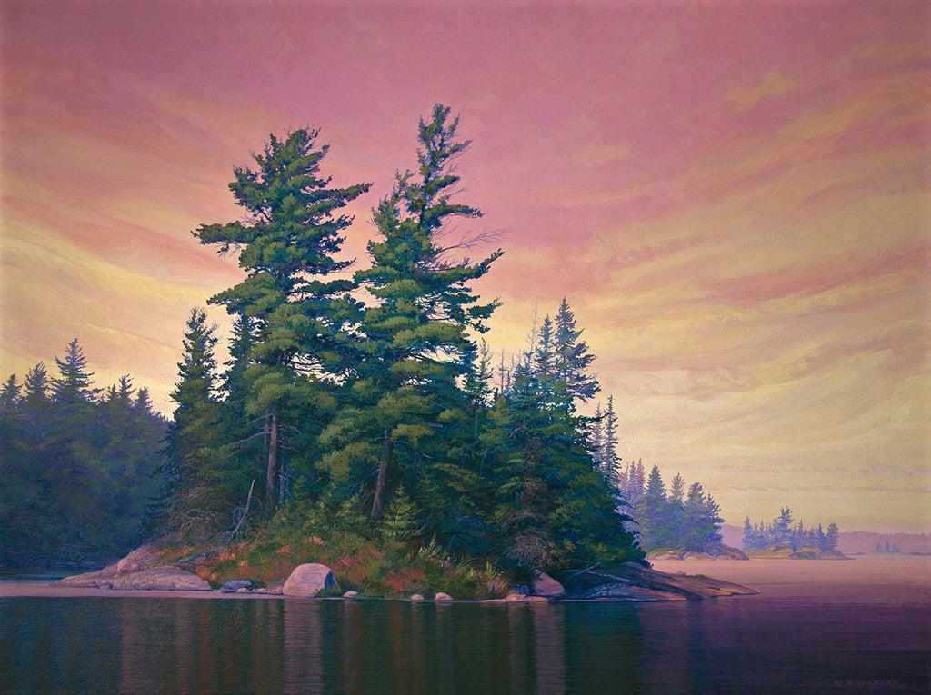 Off West Tip of Coste Island by Randolph Parker | Mayberry Fine Art
