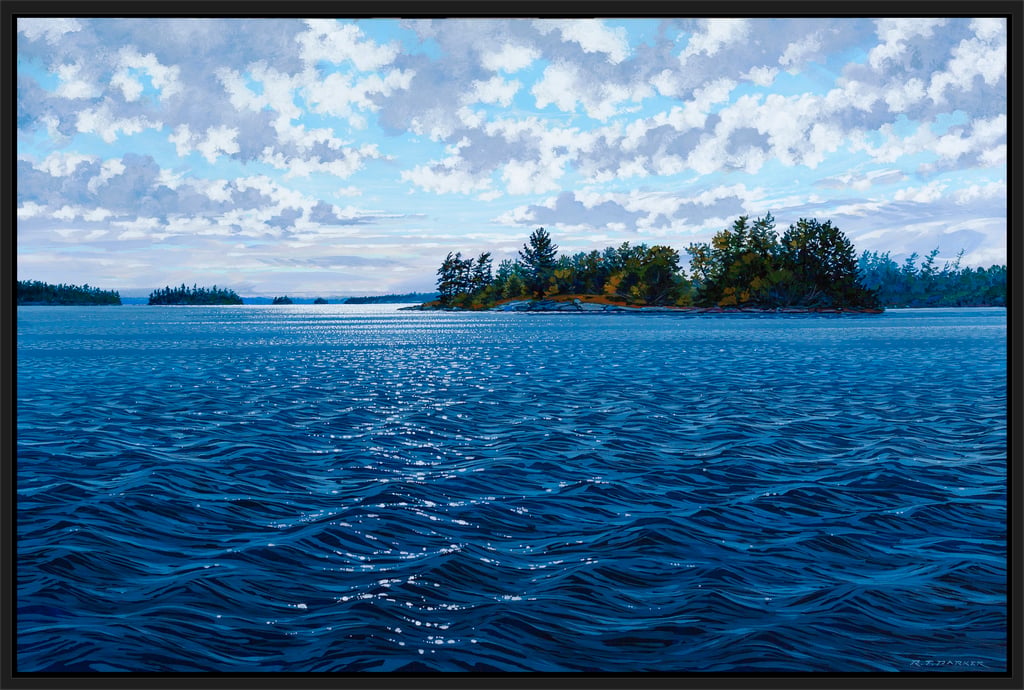Northeast of Split Rock Island by Randolph Parker | Mayberry Fine Art