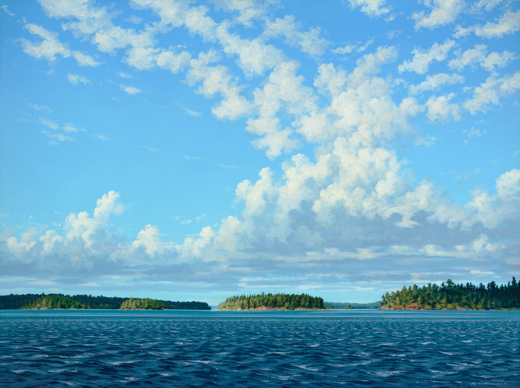 Off the South East Tip Of Bell Island by Randolph Parker | Mayberry ...