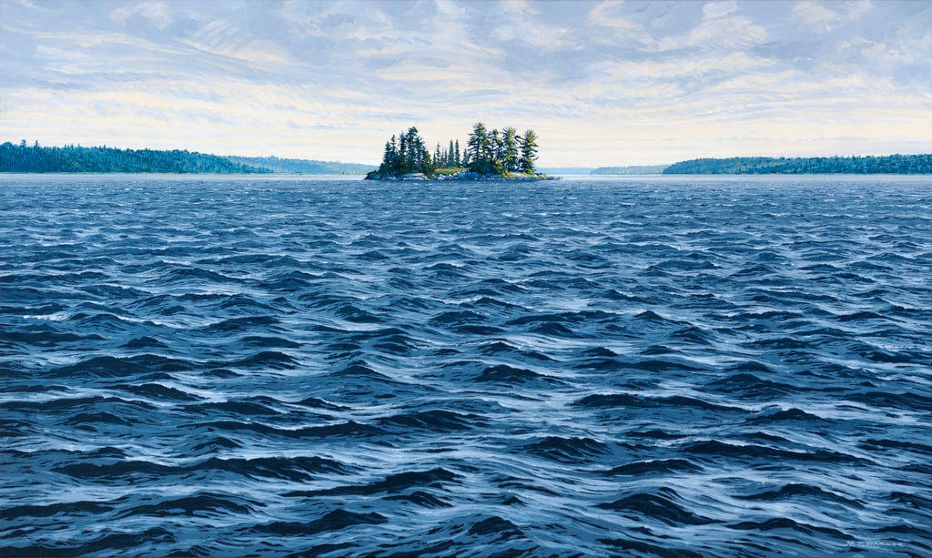 Corkscrew Channel by Randolph Parker | Mayberry Fine Art