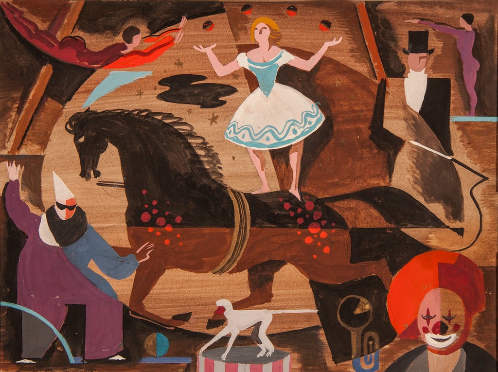 Circus Theme by Charles Comfort | Mayberry Fine Art