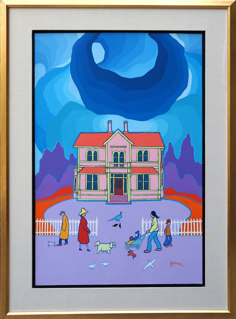 Emily Carr’s House by Ted Harrison | Mayberry Fine Art