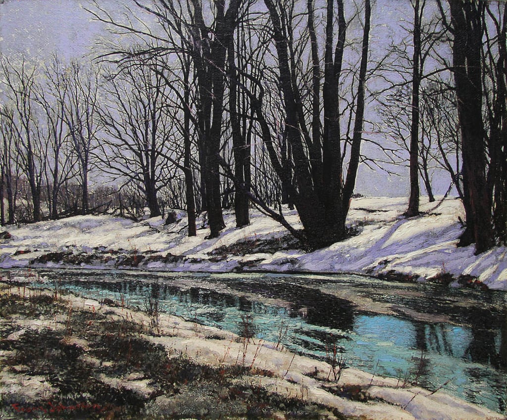 Fickle March by Frank Johnston | Mayberry Fine Art