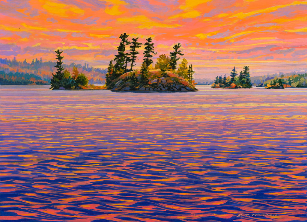 Off the Most Easterly Tip of Treaty Island by Randolph Parker ...