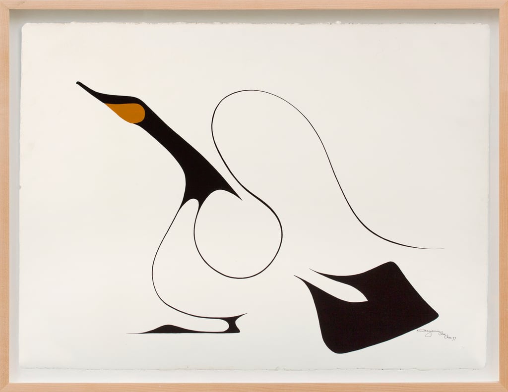 Untitled Goose by Benjamin Chee Chee | Mayberry Fine Art