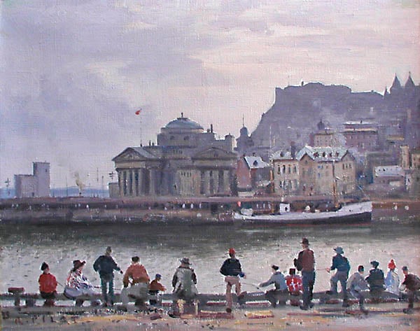 Smelt Fishers by Robert Pilot | Mayberry Fine Art