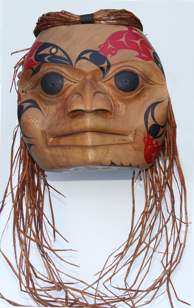 ‘Spirit of the Fraser River’ (Salish Mask) by Gerry Sheena | Mayberry ...