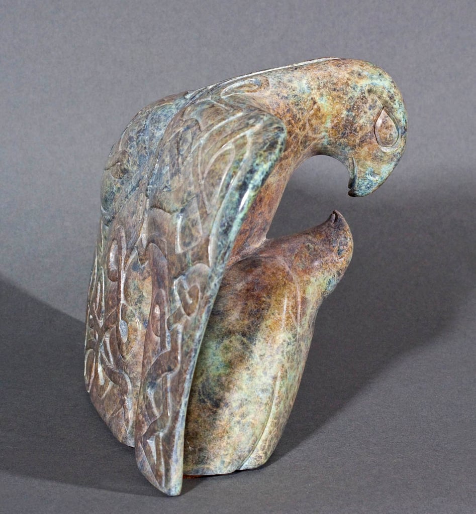 Falcon and Young by Abraham Anghik Ruben | Mayberry Fine Art