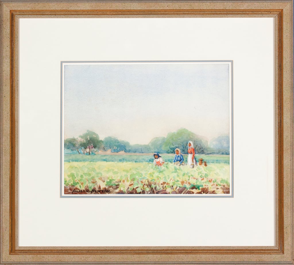The Bean Pickers by Alison Newton | Mayberry Fine Art