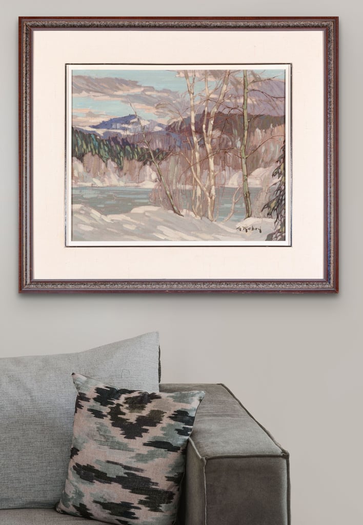 At the Foot of the Mountains by Gaston Rebry | Mayberry Fine Art