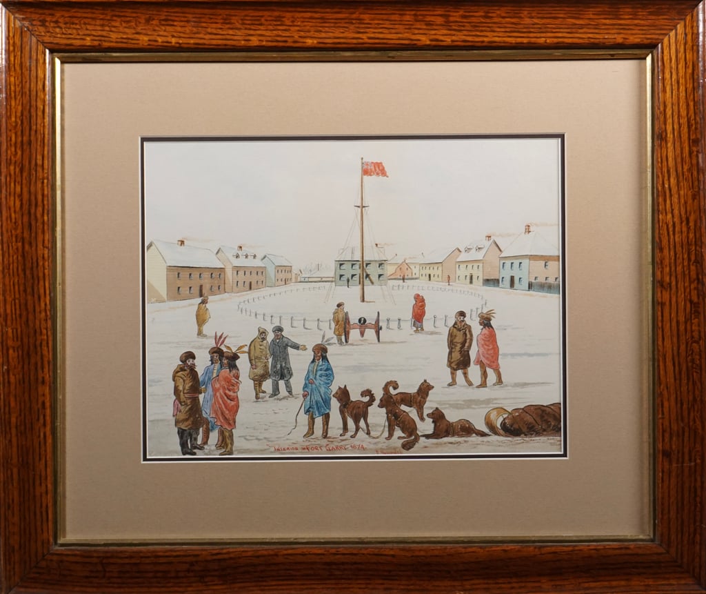Interior Fort Garry by Ernest J. Hutchins | Mayberry Fine Art