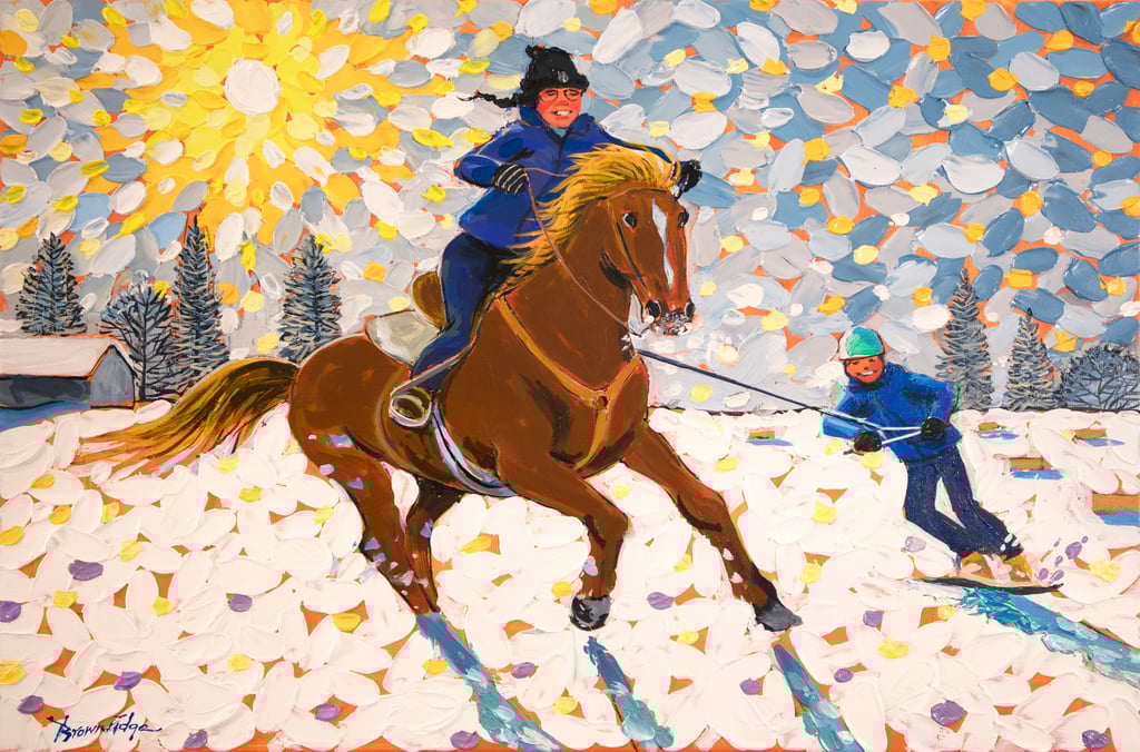 Sis and Bro Show by Bill Brownridge | Mayberry Fine Art