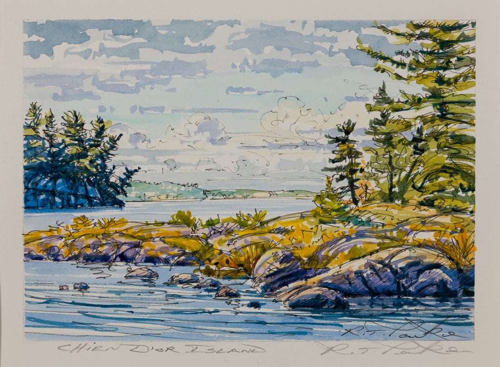 Chien D’or Island by Randolph Parker | Mayberry Fine Art
