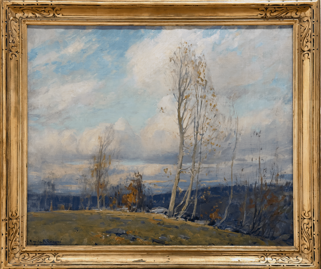 Autumn Landscape by Emile Albert Gruppé | Mayberry Fine Art