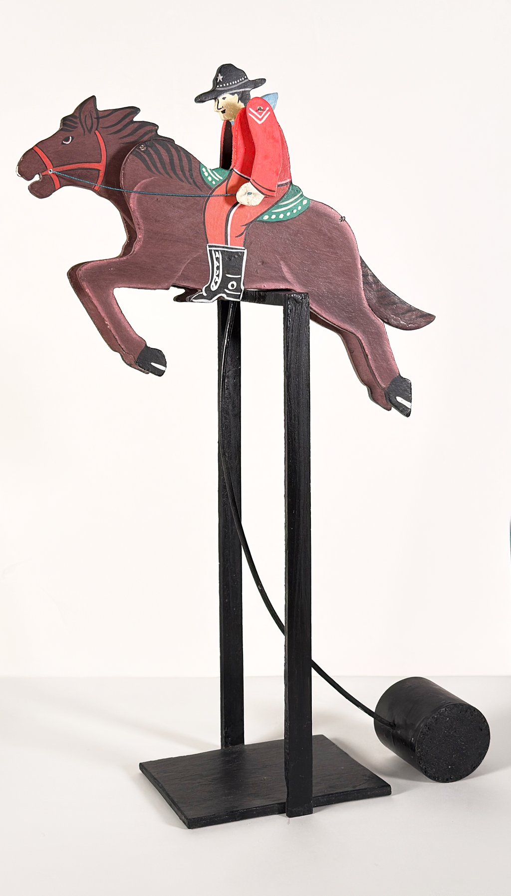 Untitled (Horse and Mounted Police) by Mark Robichaud | Mayberry Fine Art